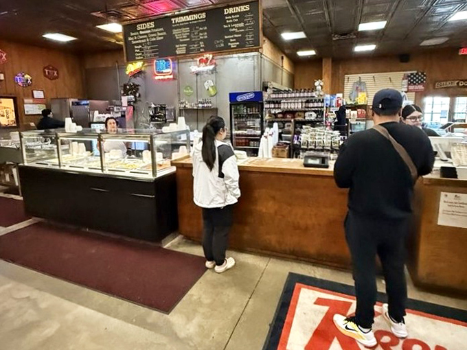 The ordering counter&mdash;where dreams are weighed by the pound and diet plans go to die a delicious death.