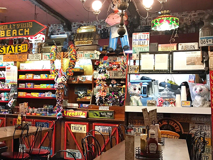This isn't just a candy counter&mdash;it's a time machine to childhood where decisions were deliciously difficult and joy came wrapped in colorful paper.