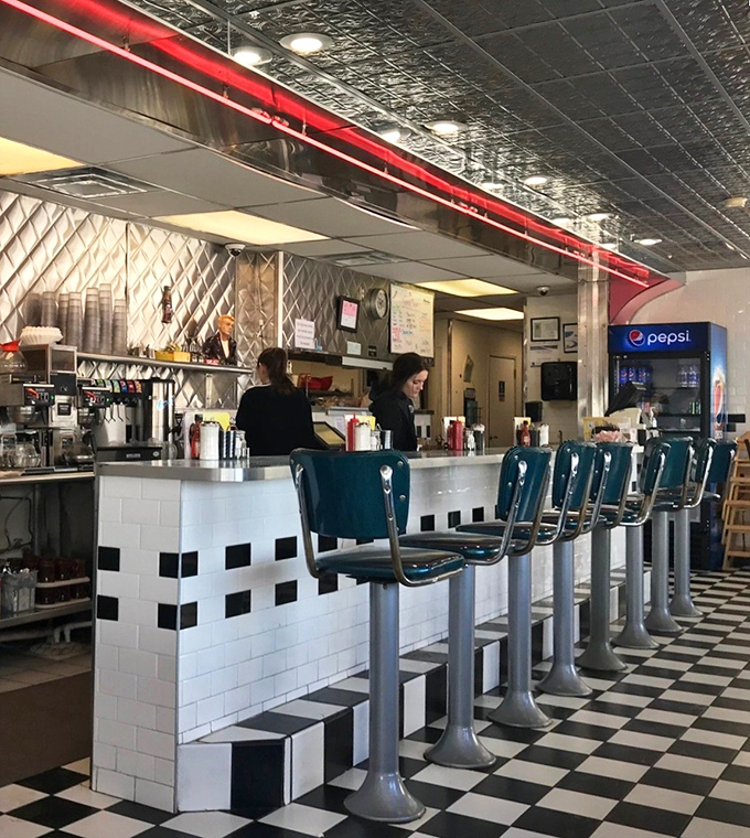 The counter stools aren't just seating&mdash;they're front-row tickets to the greatest show on earth: American short-order cooking in all its choreographed glory.