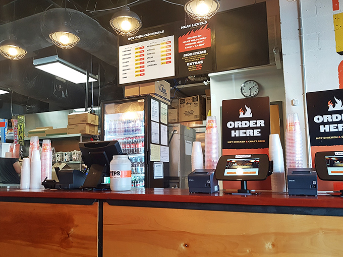 The ordering counter—where courage is tested, decisions are made, and heat levels are chosen with equal parts bravado and fear.