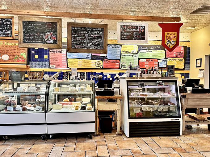 Behind every great deli is a counter of possibilities—where sandwiches begin their journey from dream to delicious reality.