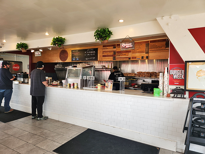 The ordering counter&mdash;where dreams are spoken aloud and then, miraculously, transformed into edible reality just minutes later.