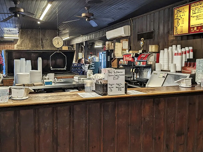 Behind this counter, barbecue alchemy happens daily. No molecular gastronomy needed &ndash; just time-honored techniques and respect for tradition.