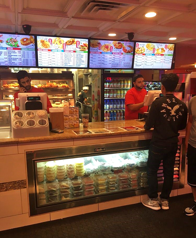 Behind every great chicken joint is a counter where magic happens&mdash;the transition point between hunger and happiness.