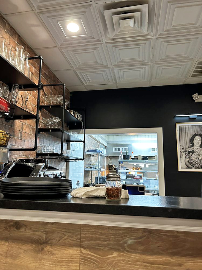 Where the magic happens. The open kitchen design means you can thank the culinary wizards responsible for your impending food coma.