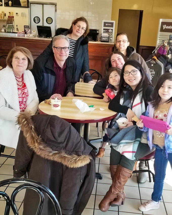 The universal language of ice cream bringing generations together&mdash;no translation needed for "mmmmm."