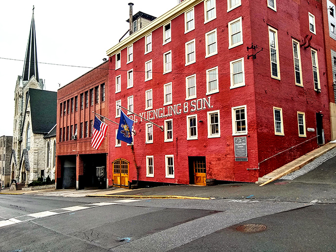 America's oldest brewery, Yuengling, adds both history and happy hour to Pottsville's appeal, proving some traditions are worth preserving for nearly two centuries.