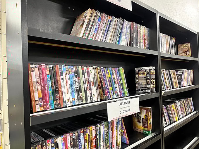 The DVD library where forgotten films find new audiences. For just a couple bucks, you can revisit that movie everyone was talking about in 2007.