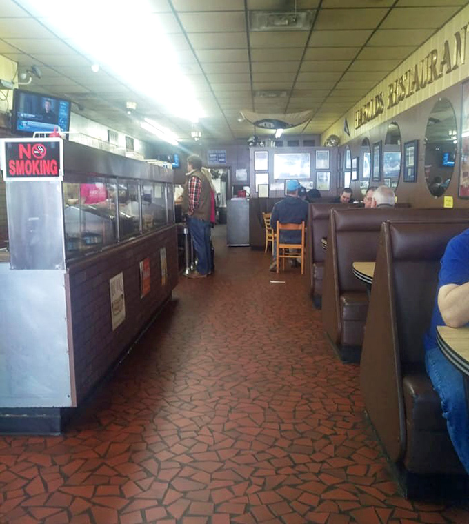 Where the magic happens&mdash;the open kitchen layout lets you watch your comfort food dreams become delicious reality.