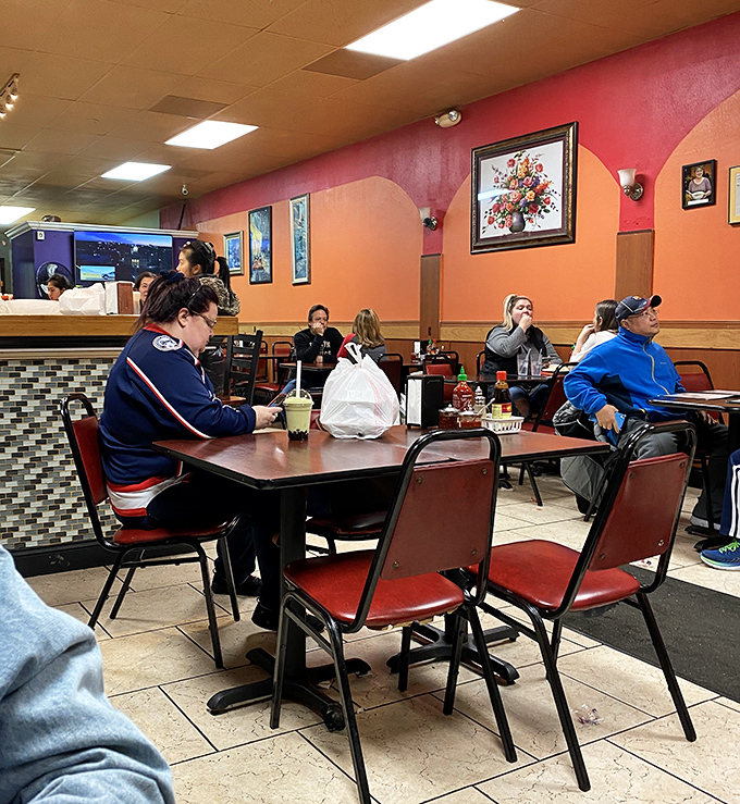 The diverse crowd of diners speaks volumes &ndash; when the food is this good, it creates its own universal language.