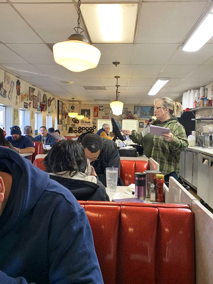 The symphony of a busy diner in full swing&mdash;servers taking orders, regulars chatting across booths, and the promise of comfort food just minutes away.