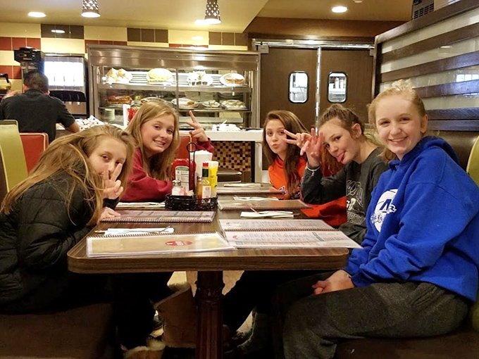 The quintessential diner experience&mdash;where families gather, memories are made, and ketchup bottles are perpetually half-full.