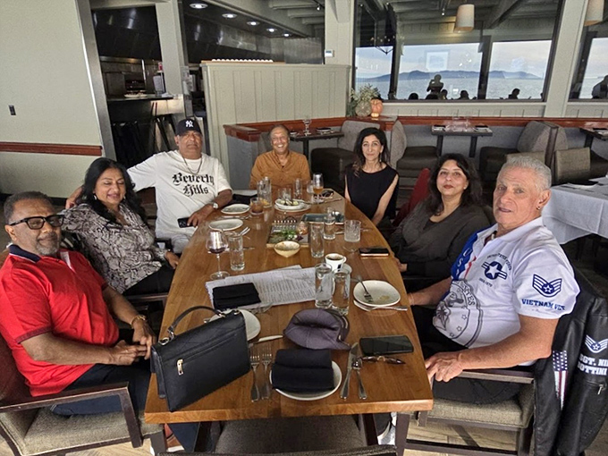 The true measure of a great restaurant: tables filled with people too busy enjoying their food to check their phones.
