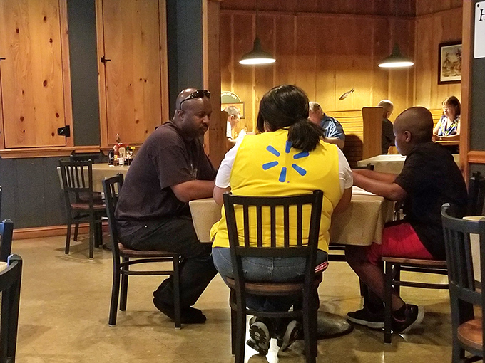 The dining room hums with the satisfied murmurs of locals who've found their happy place&mdash;no white tablecloths required.