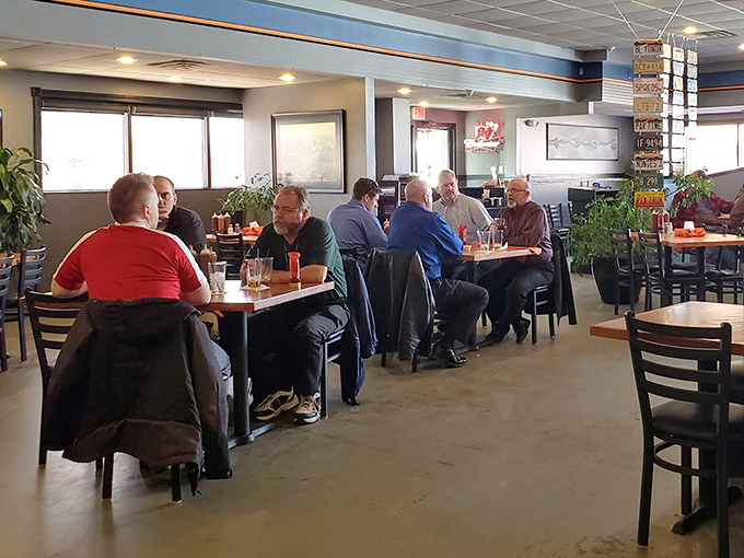 The true measure of a great barbecue joint: locals who've made it their second dining room, gathering for the universal language of smoked meats.