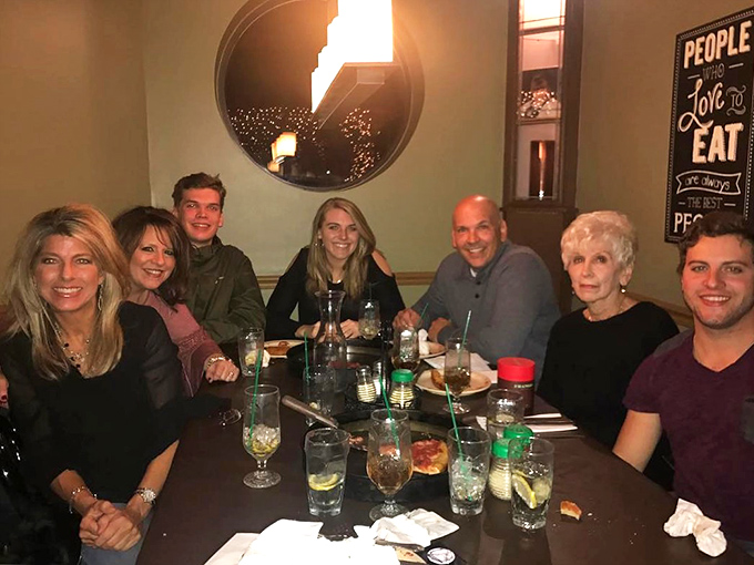 The true measure of a neighborhood gem: tables filled with multi-generational families creating memories between bites of pasta.