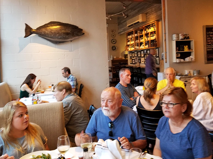 A dining room filled with the happy murmurs of people experiencing what might be the best meal of their vacation&mdash;or maybe their year.