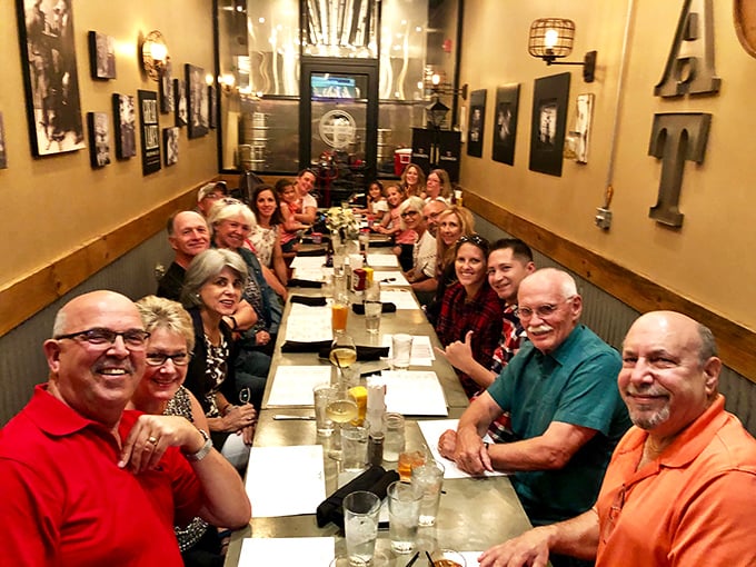 A full table celebrating together proves great food creates community&mdash;the real secret ingredient in any successful restaurant.