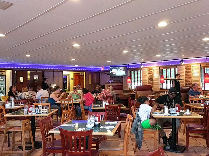 Bustling with activity even during off-peak hours &ndash; the universal sign that locals know something visitors should discover.