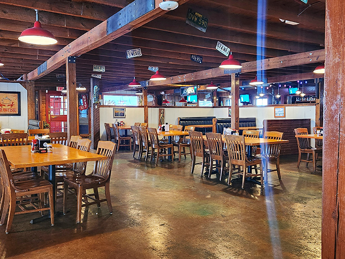 The dining room hums with the universal language of satisfaction&mdash;clinking glasses, laughter, and the occasional appreciative food moan.