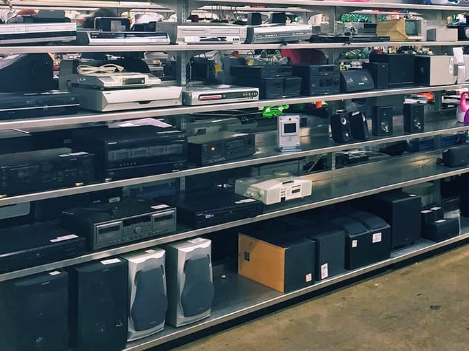 The electronics graveyard&mdash;where yesterday's cutting-edge technology comes to find new appreciation from nostalgic collectors.