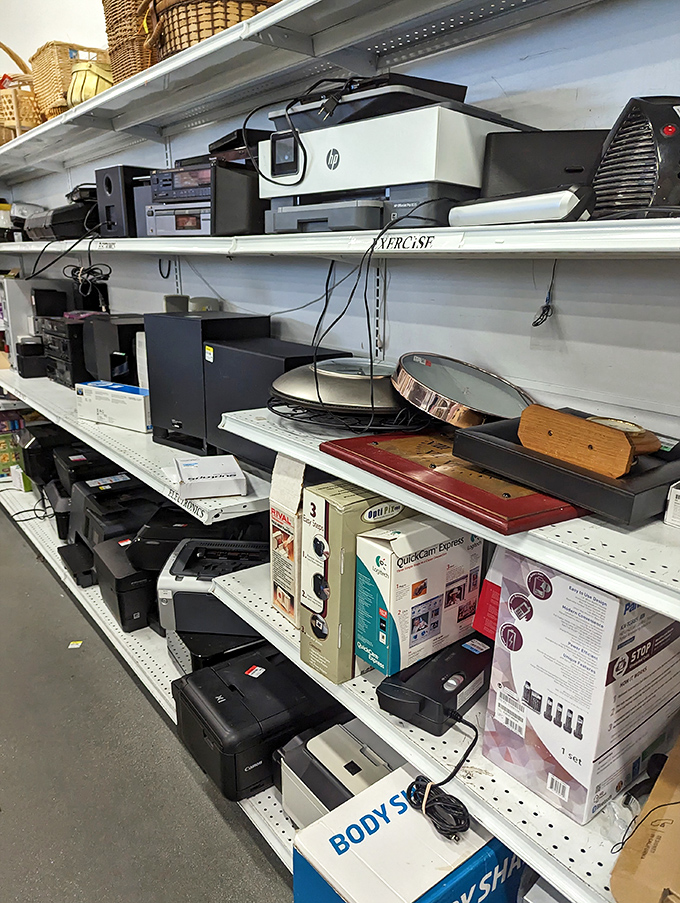 Printers, electronics, and gadgets that still work perfectly fine, thank you very much, despite technology's obsession with constant upgrades.