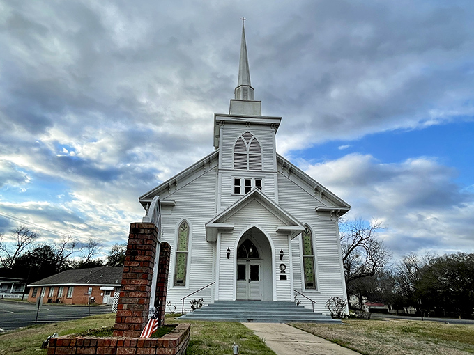 This classic white church with its reaching spire has witnessed more Sunday best outfits and whispered prayers than most buildings will see in several lifetimes.