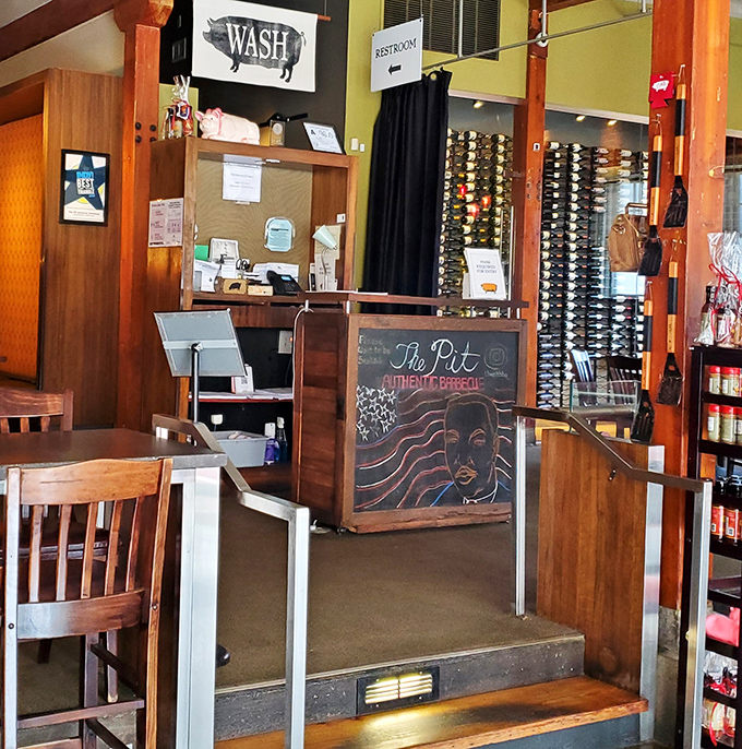 The host station welcomes you like an old friend who happens to have really, really good food.