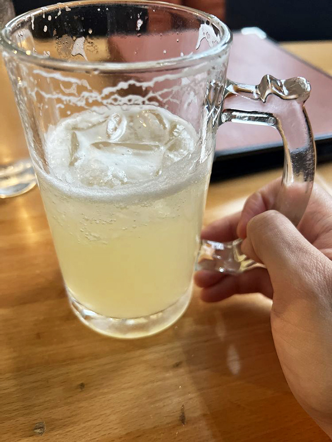 A refreshing ginger beer that cleanses the palate while making your taste buds do a little happy dance.