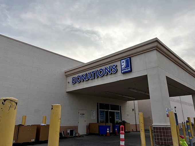 The donation center: where California's castoffs begin their journey toward becoming someone else's treasure.
