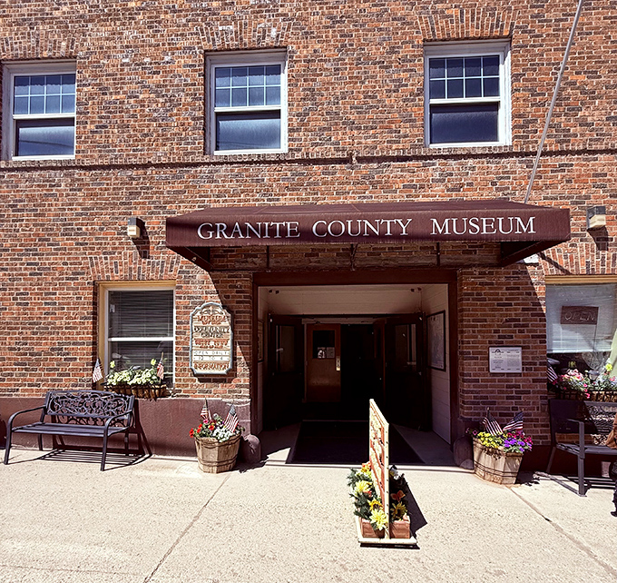 The Granite County Museum doesn't need flashy signs or gimmicks&mdash;just solid brick walls housing the authentic stories of a community built on silver and sustained by grit.