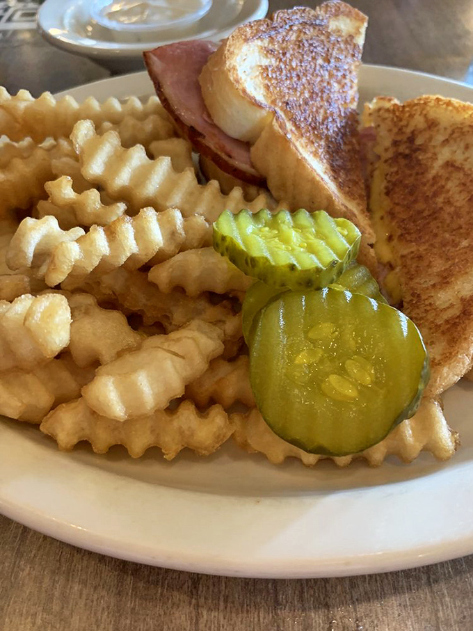 The grilled ham and cheese sandwich&mdash;proof that simplicity, when executed perfectly, can outshine even the most complicated culinary creations.