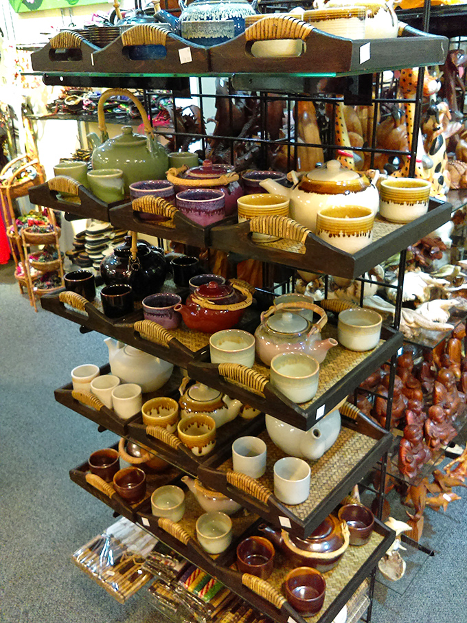 Handcrafted teapots and pottery that make you suddenly passionate about proper brewing temperatures and loose leaf storage.