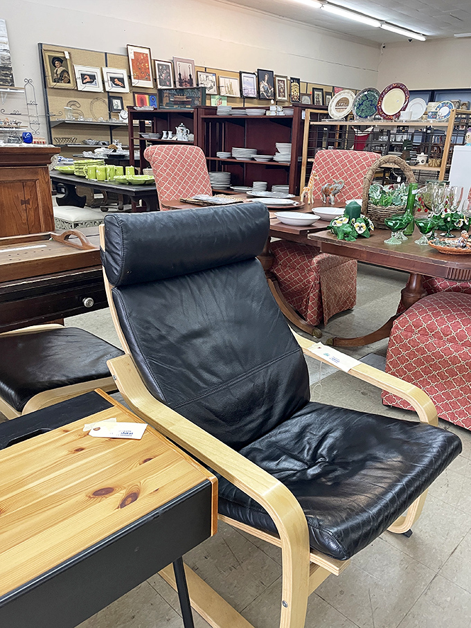 That leather recliner has seen some stories&mdash;now it's ready to cradle you through Netflix binges and Sunday afternoon naps.