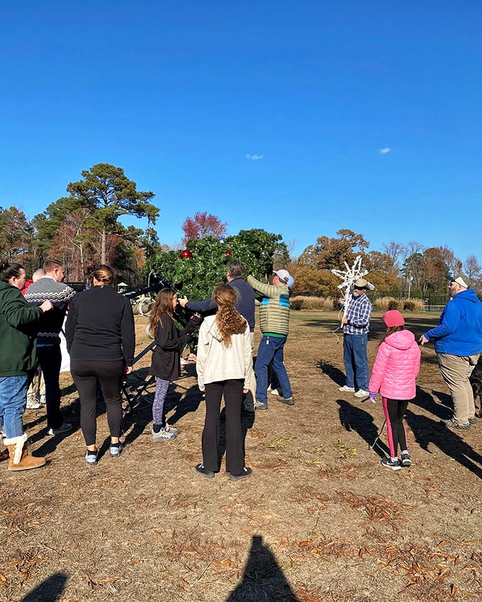 Community gatherings under clear blue skies&mdash;where strangers become neighbors and everyone pretends to understand the local inside jokes.
