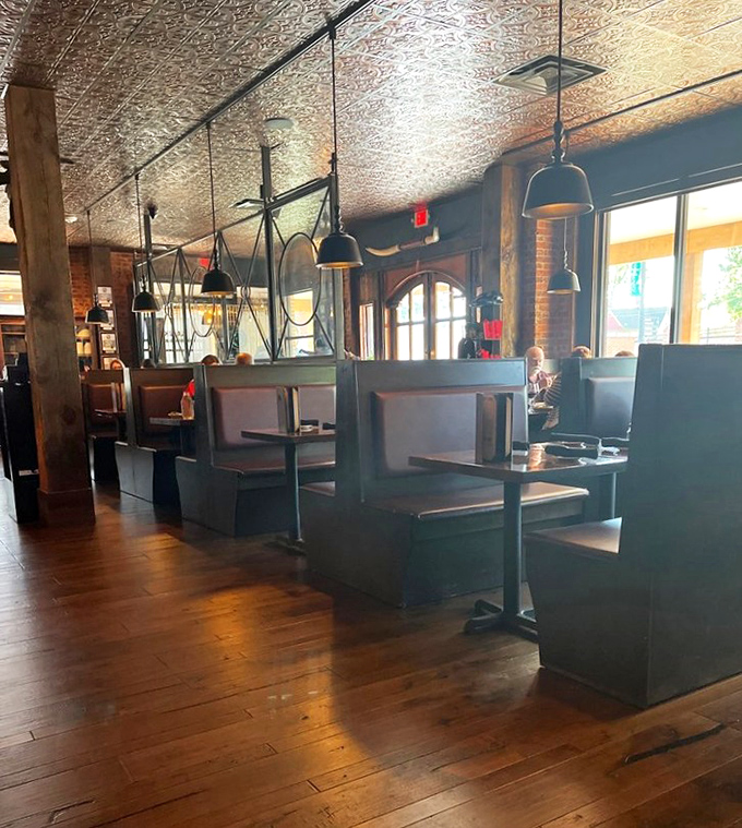 Another angle reveals why your aunt keeps insisting this place is "better than that fancy place downtown."