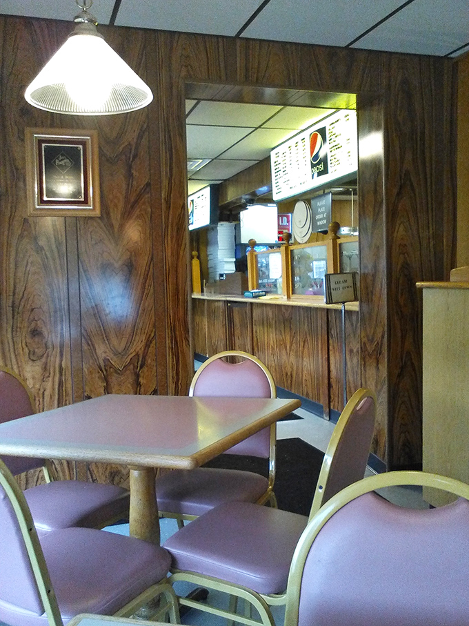 The ordering counter view &ndash; where pizza dreams begin their journey from dough to delicious reality.