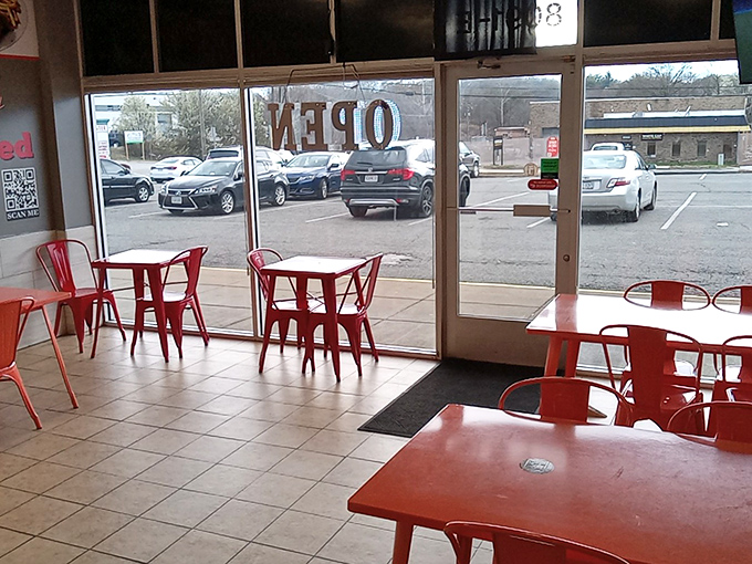 Those red tables and chairs aren't just furniture&mdash;they're front-row seats to one of Virginia's greatest culinary performances.
