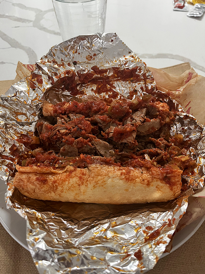 When Italian beef meets marinara sauce, it's like introducing two friends who immediately hit it off and start planning vacations together.