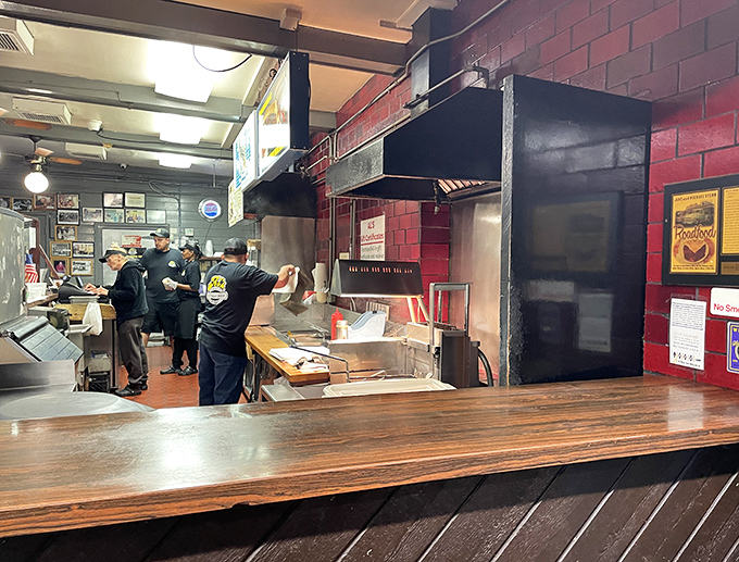 Behind the scenes where beef becomes legend. These aren't just cooks; they're guardians of a Chicago tradition.