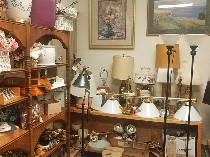 Lamp department or time machine? These vintage lighting fixtures have illuminated decades of Minnesota living rooms and bedtime stories.