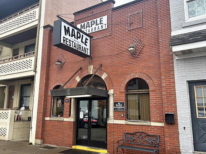 The Maple Restaurant's brick facade has witnessed first dates, business deals, and family celebrations&mdash;all fueled by bottomless coffee cups.