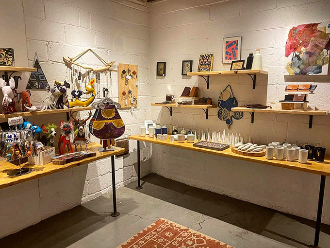 The artist marketplace proves you can indeed take a piece of The Millworks experience home with you&mdash;just not the chef, unfortunately.