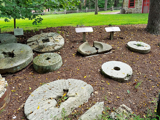 These millstones tell tales of Pennsylvania's industrial past&mdash;like vinyl records of history, only considerably heavier and less likely to make a comeback.