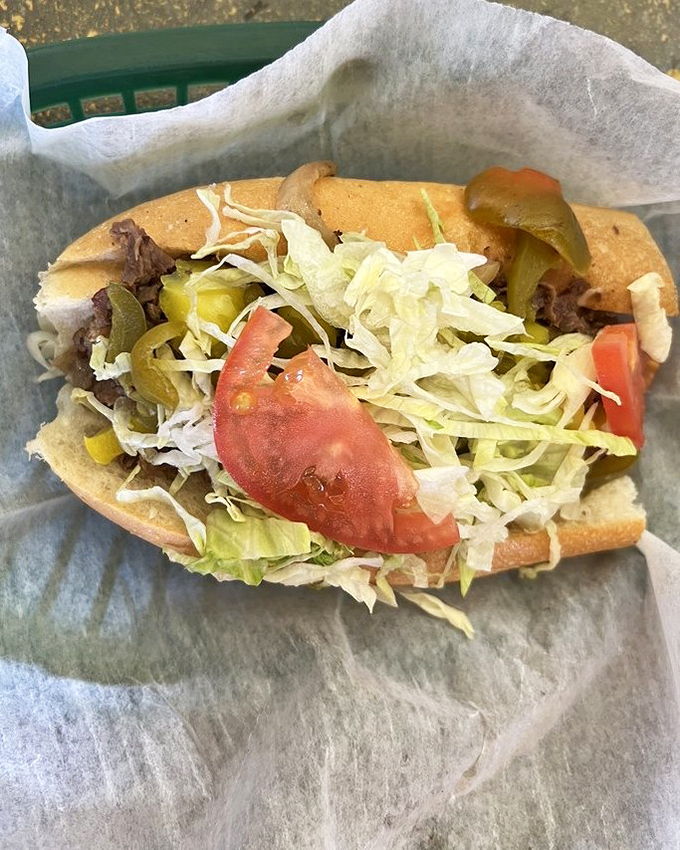 The mini cheesesteak proves that greatness comes in all sizes &ndash; a perfect portion for reasonable humans or an appetizer for the ambitious.