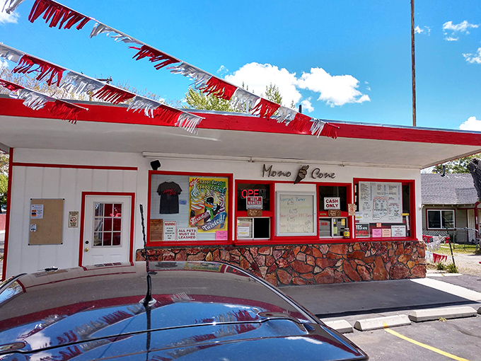 Mono Cone's classic drive-up window has been satisfying post-hike ice cream cravings since before Instagram made food famous.