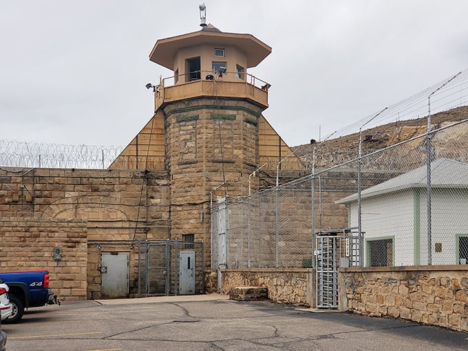 The Museum of Colorado Prisons offers a fascinating glimpse into history that's locked up tight behind these stone walls and watchtower.