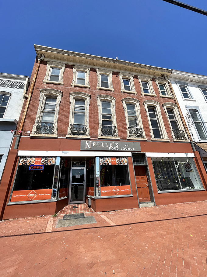 Nellie's Food Lounge occupies a building that's witnessed more American history than your high school textbook ever covered.