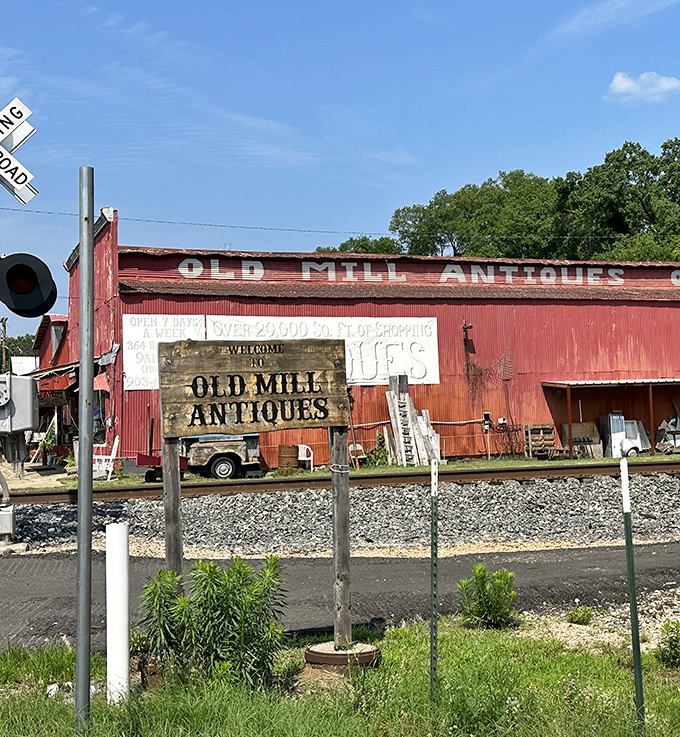 Old Mill Antiques promises treasure hunting on an epic scale &ndash; where one person's discarded history becomes another's prized possession.