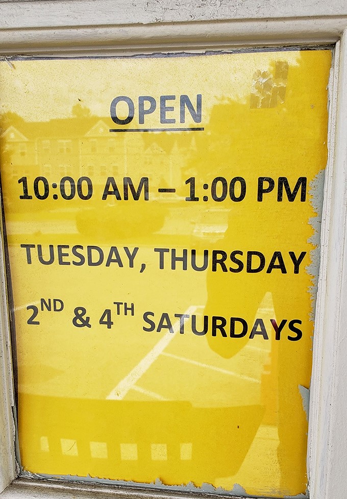The limited hours create a sense of urgency &ndash; miss that second Saturday, and who knows what treasures will disappear before the fourth rolls around.